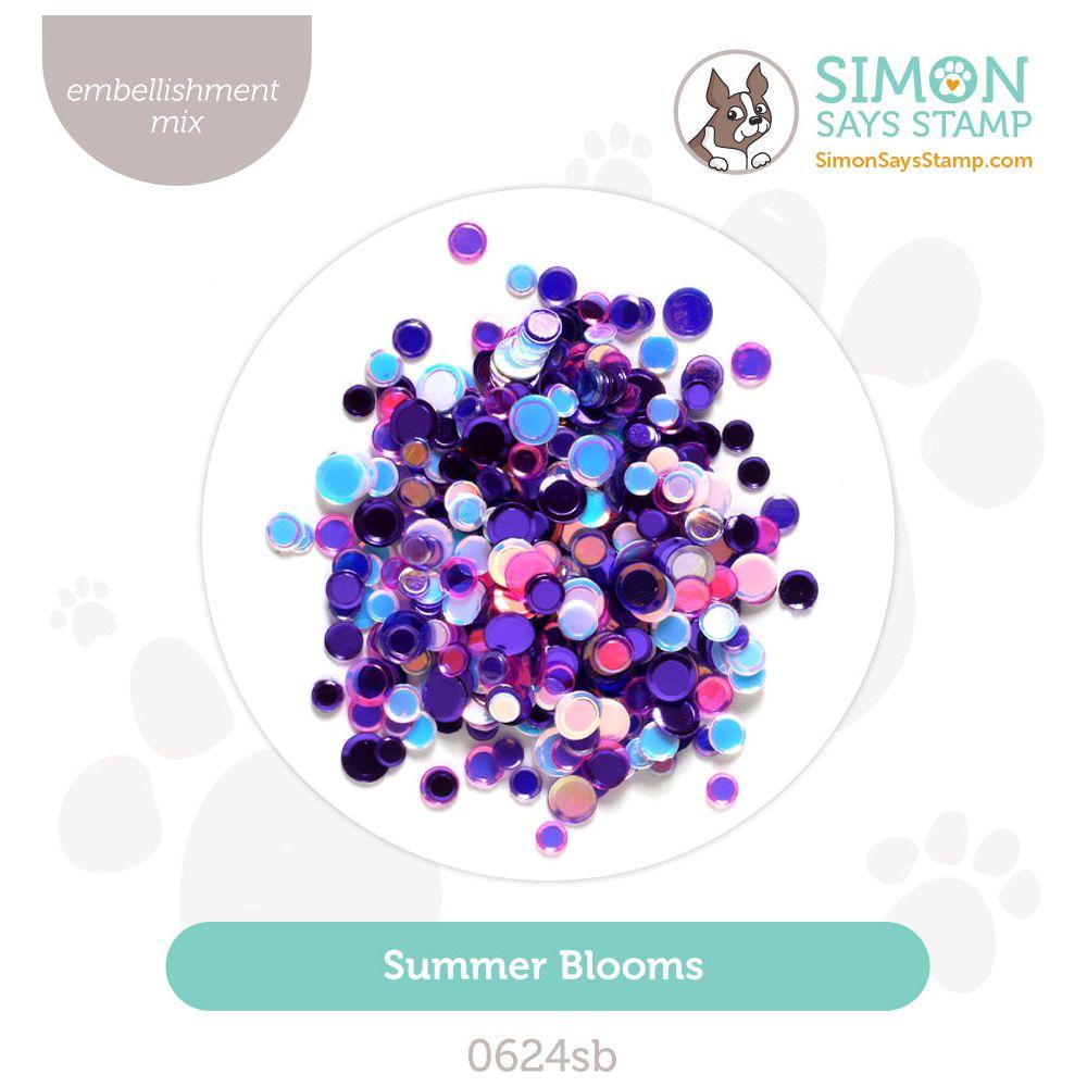 Simon Says Stamp Embellishment Mix Summer Blooms 0624sb Sunny Vibes