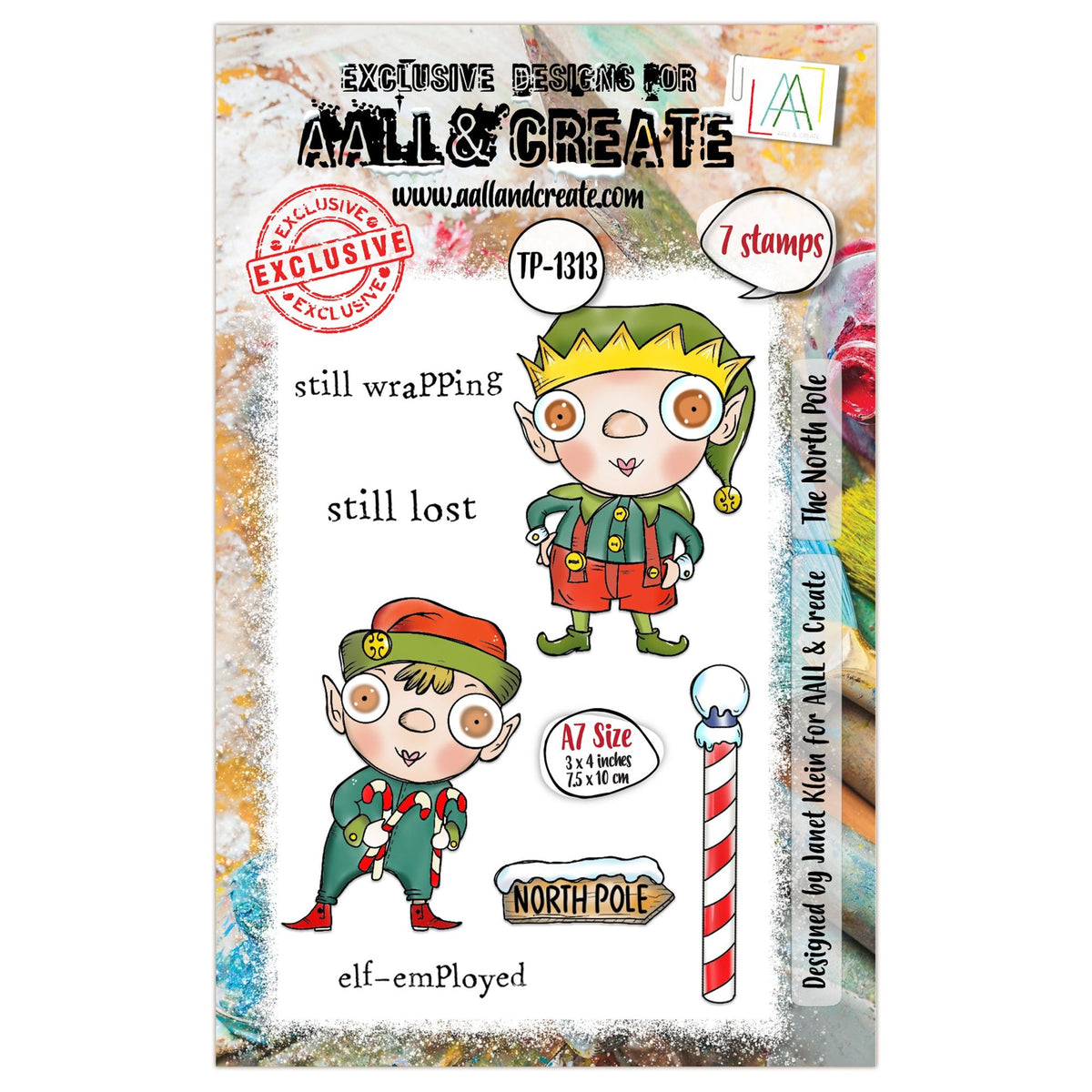 AALL & Create The North Pole A7 Clear Stamps 1313 – Simon Says Stamp