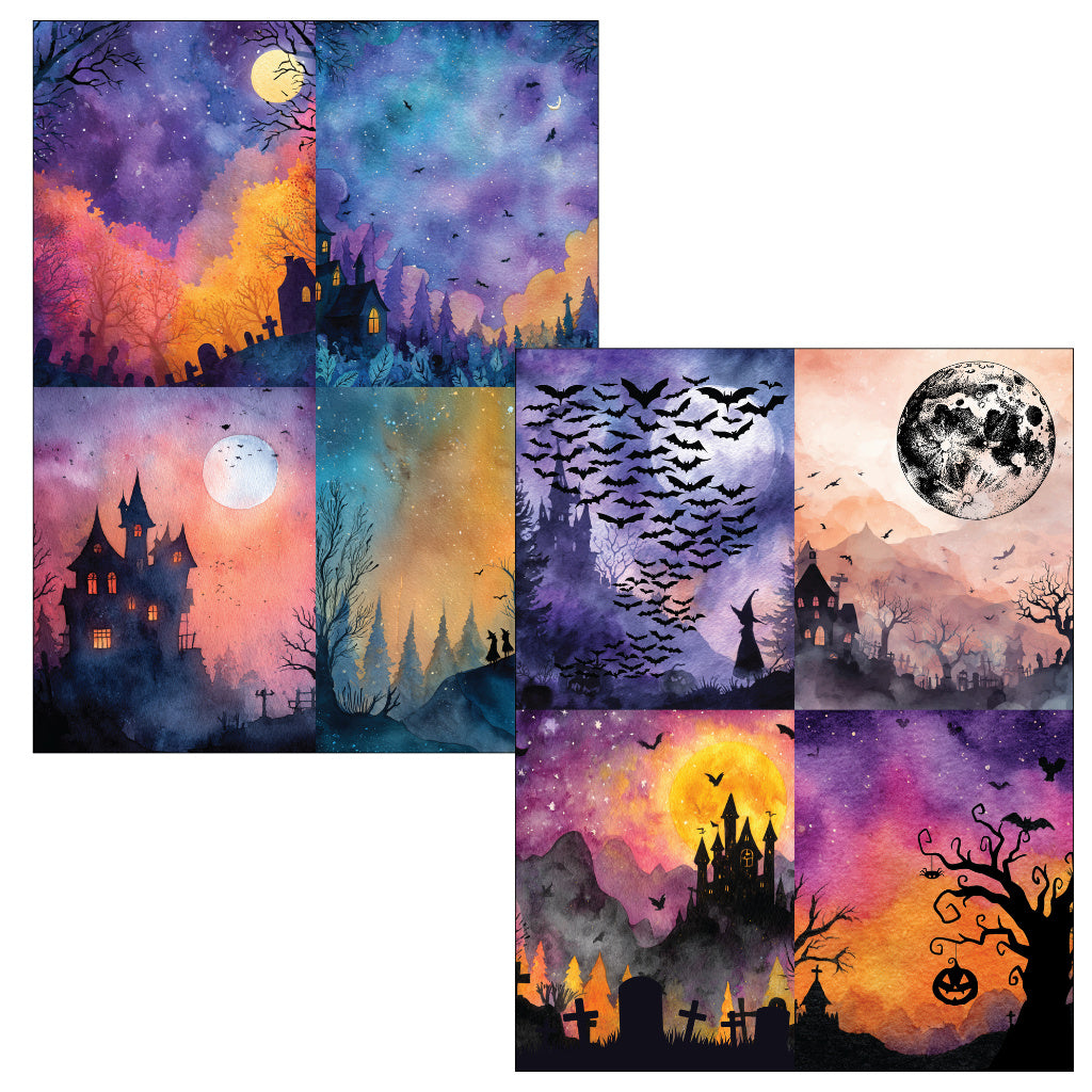 Brutus Monroe Haunted Hills DuoFoil Sheets bru1149-2 – Simon Says Stamp