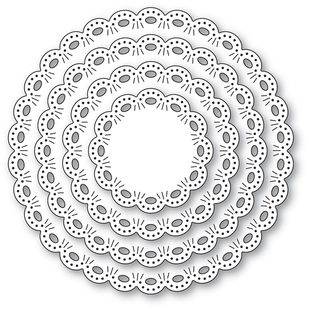 Memory Box Round Eyelet Circle Frames Dies 94905 – Simon Says Stamp