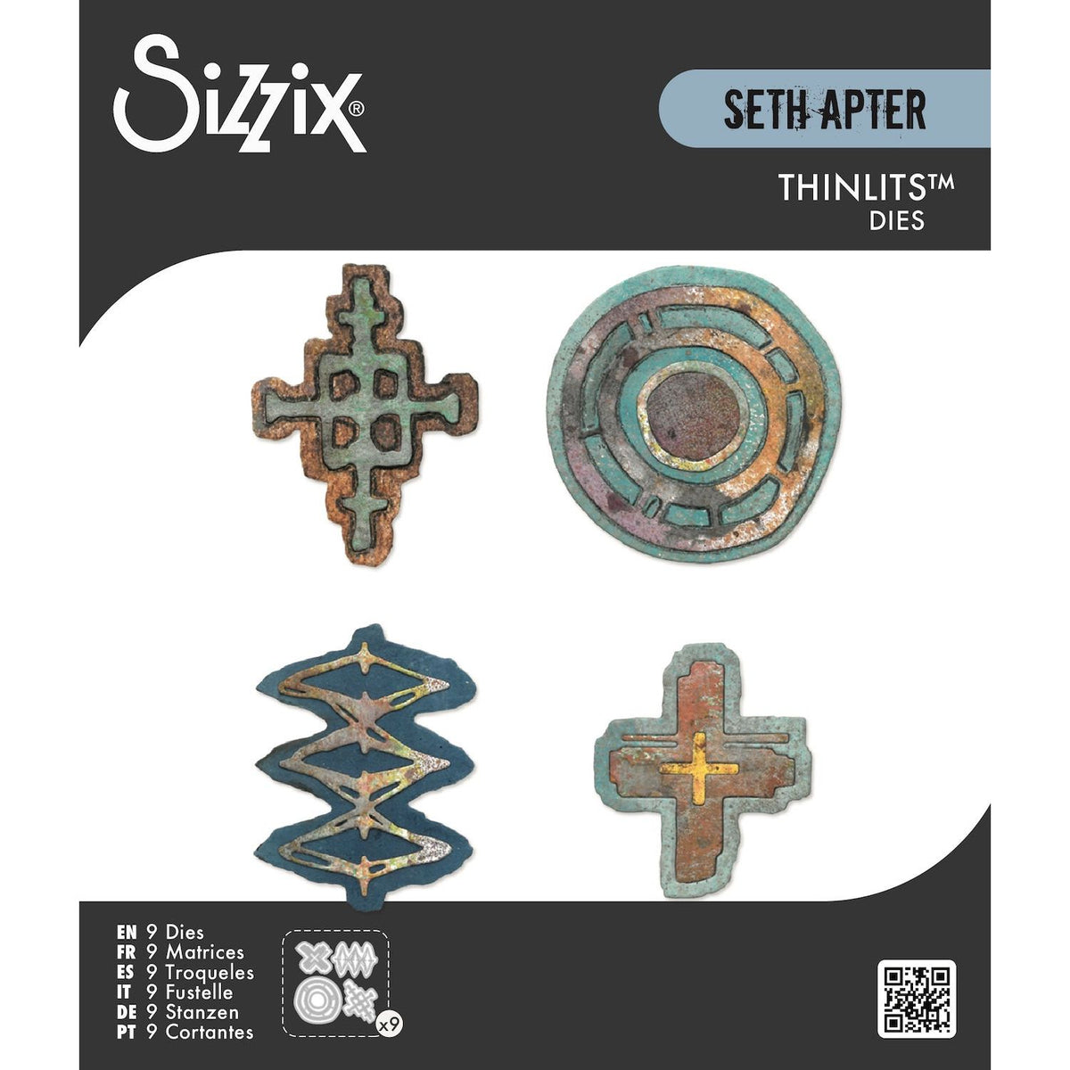 Sizzix Roundabouts Thinlits Dies 666907 – Simon Says Stamp