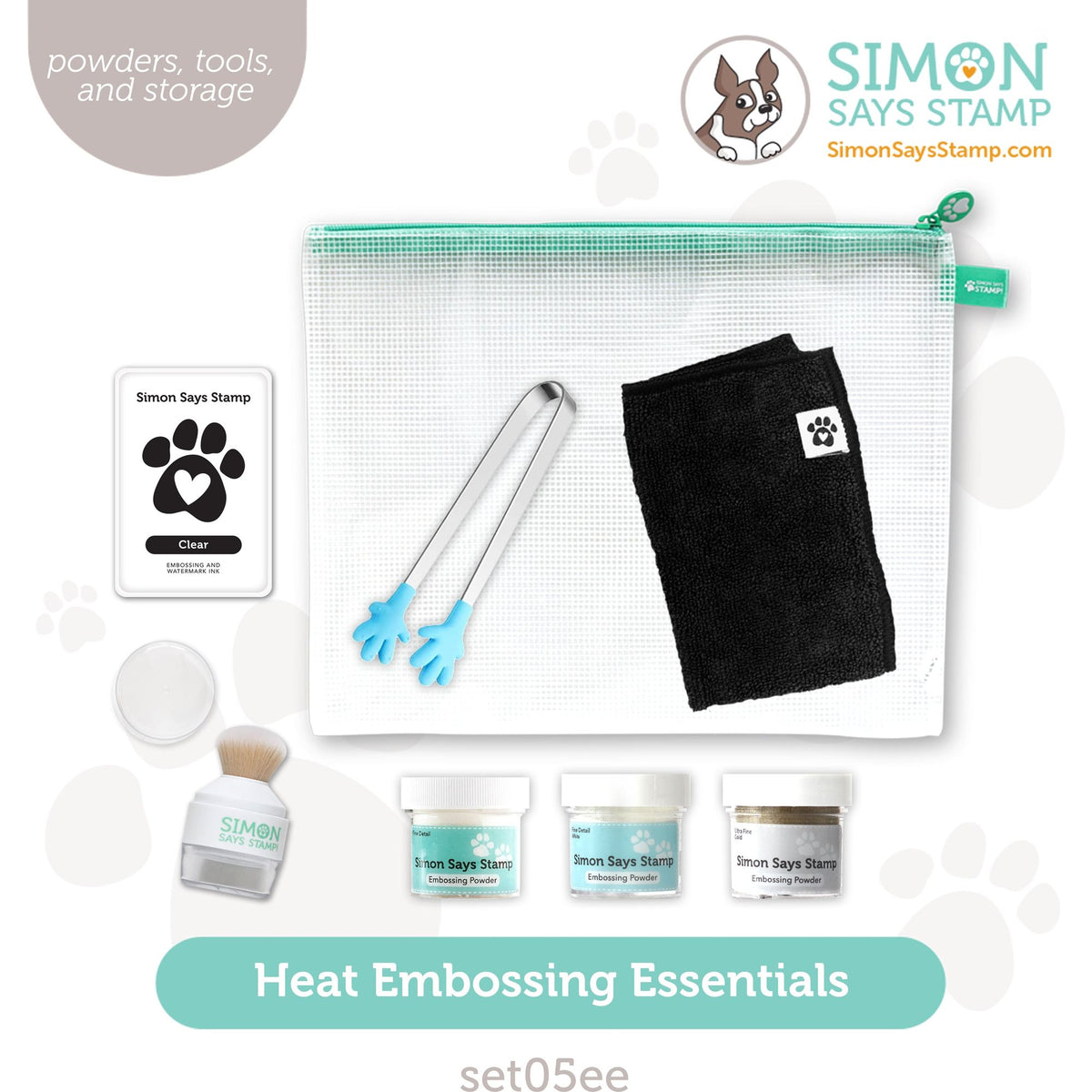 Simon Says Stamp Embossing Essentials Bundle set05ee Favorite Things