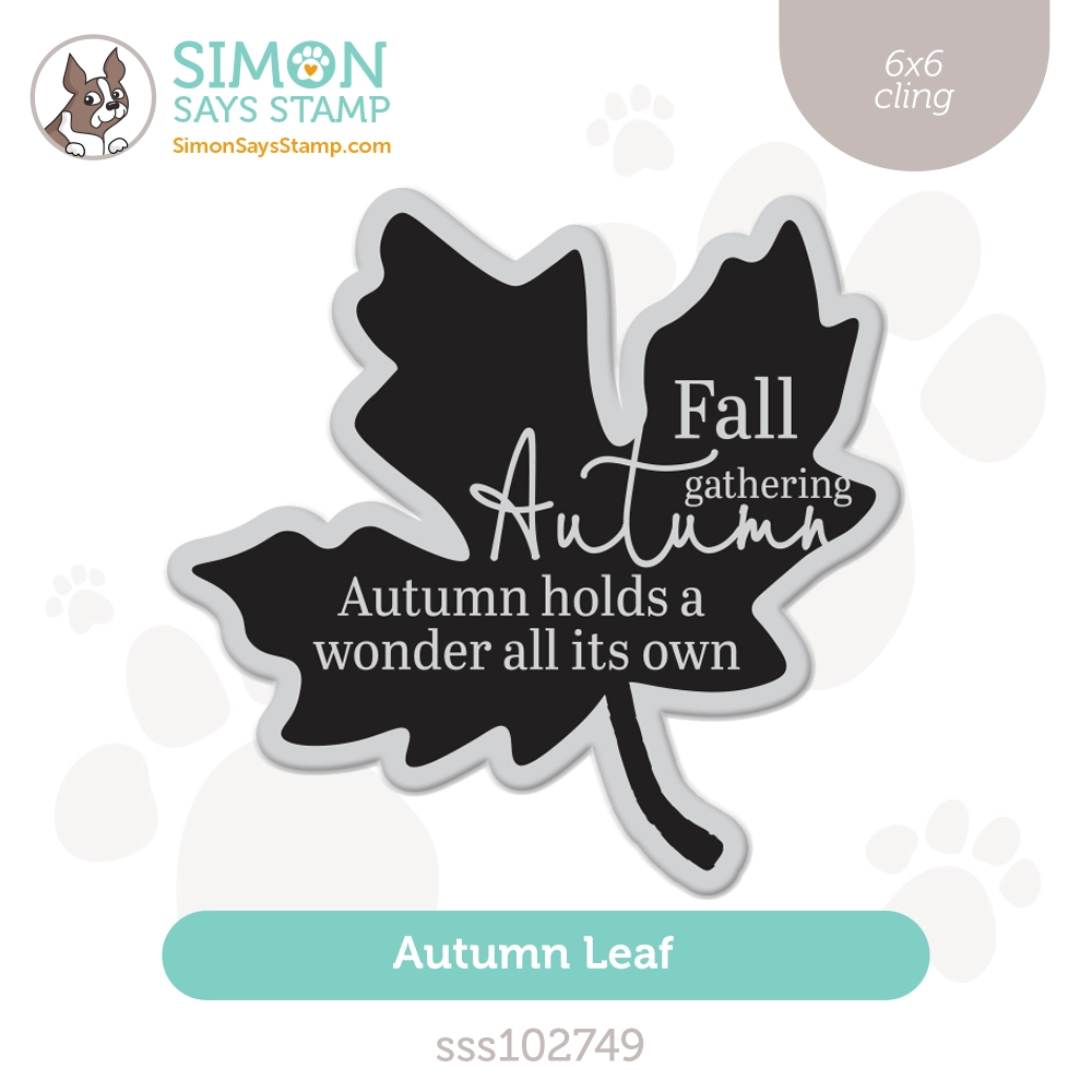 Simon Says Cling Stamp Autumn Leaf sss102749 Season Of Wonder – Simon ...