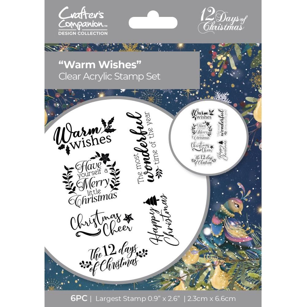 Crafter's Companion Warm Wishes Clear Stamps tdc-ca-st-ww* – Simon Says ...