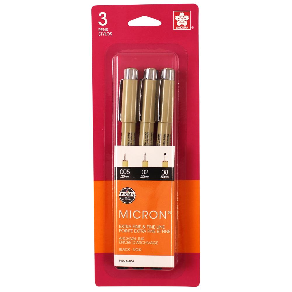 Sakura Pigma Micron Pens Assorted 3 Pack 50064 – Simon Says Stamp