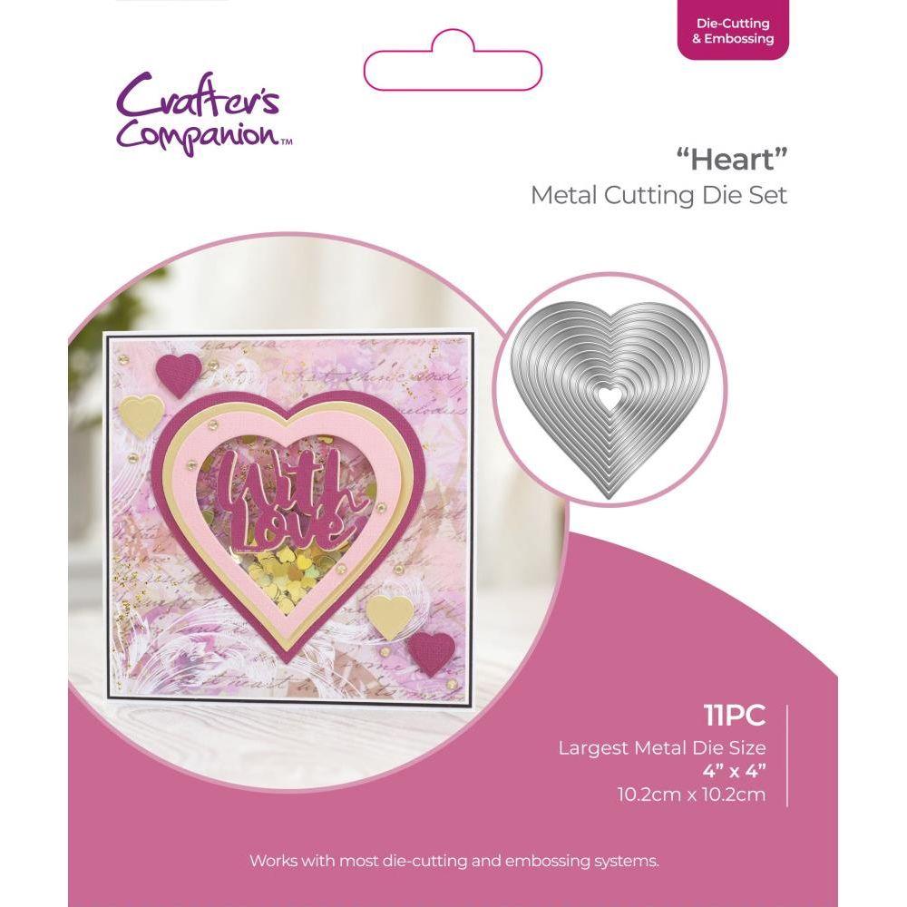 Crafter's Companion Heart Nesting Dies cc-dce-md-nest-hea – Simon Says ...