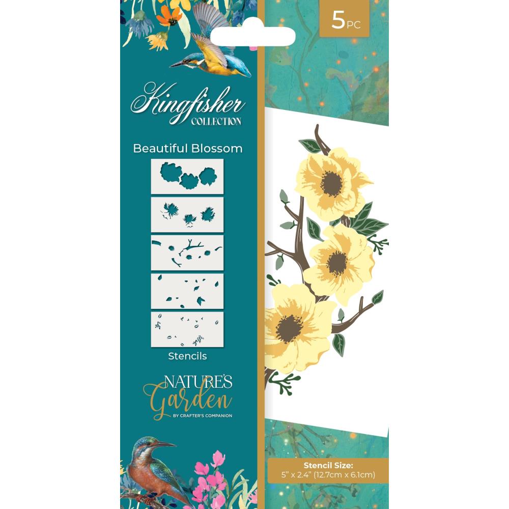 Crafter's Companion Beautiful Blossom Stencils ng-kf-sten-bebl* – Simon ...