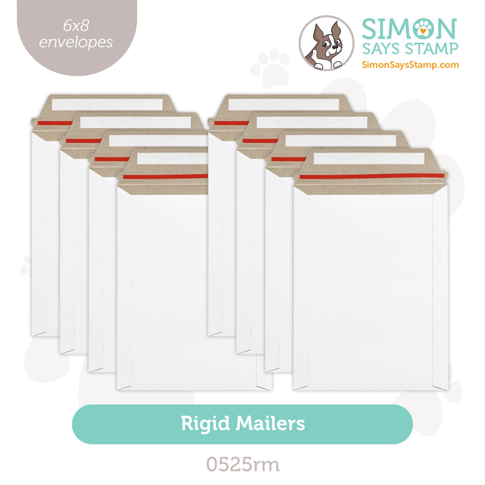 Simon Says Stamp 6x8 Rigid Mailer Envelopes 8 Pack 0525rm Moments In T