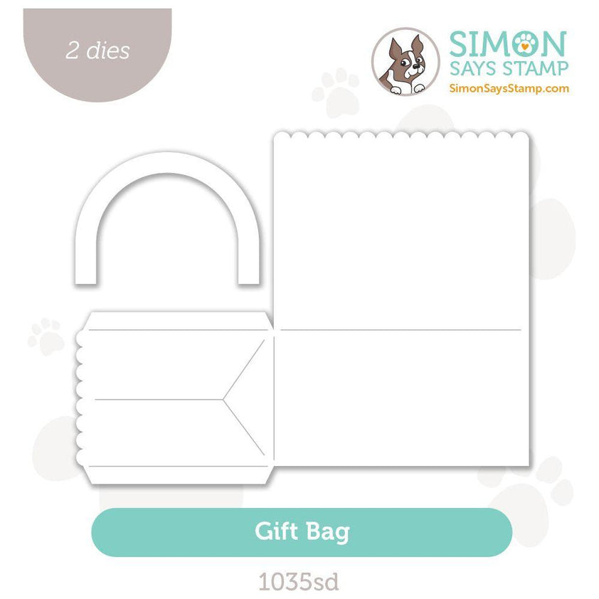 Simon Says Stamp Gift Bag Wafer Dies 1035sd Splendor