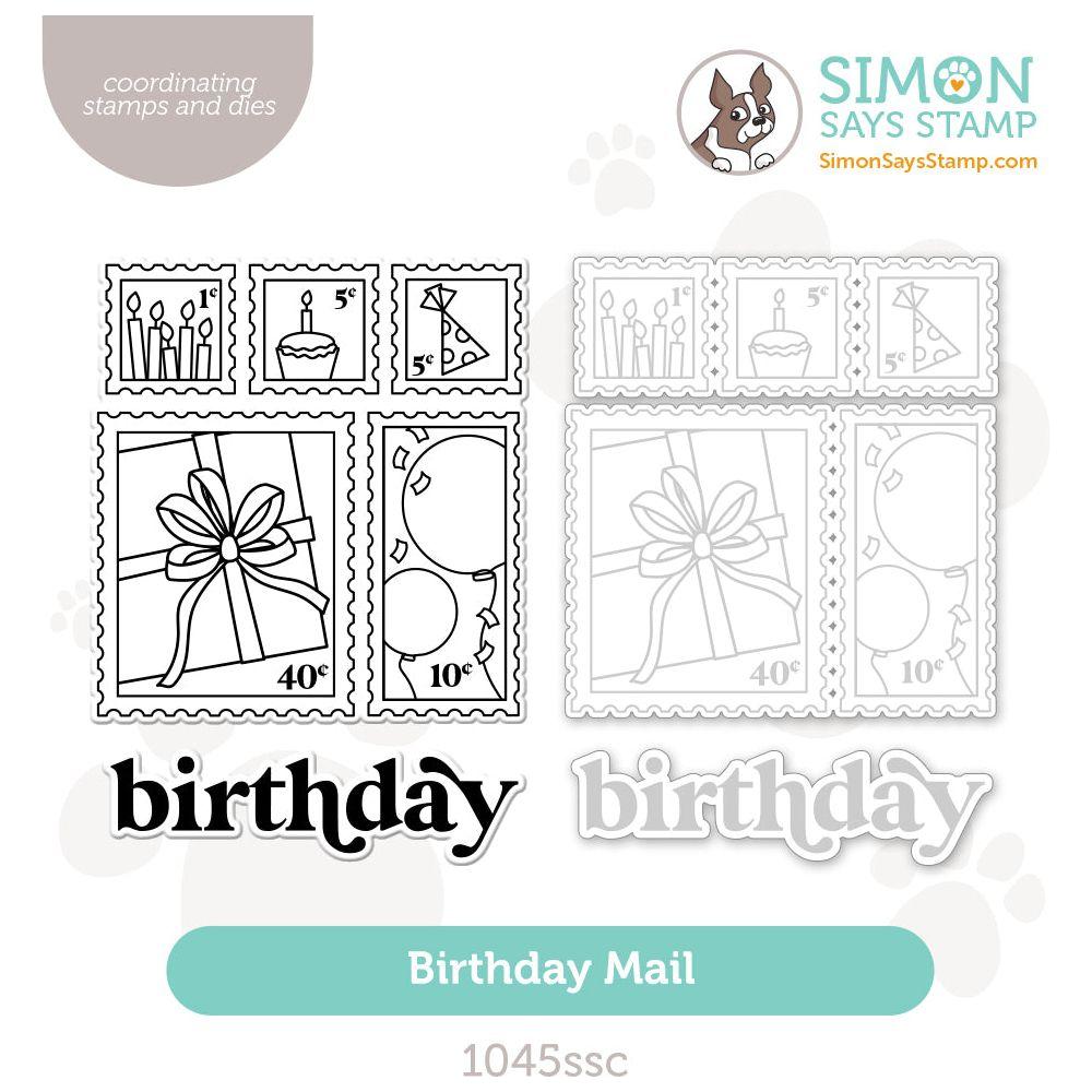 Simon Says Clear Stamps and Dies Birthday Mail 1045ssc – Simon Says Stamp
