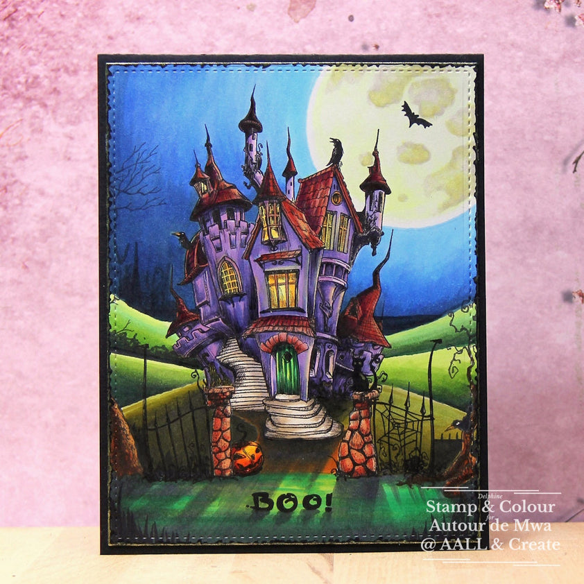 AALL & Create House of Faces A6 Clear Stamps aall1053 – Simon Says Stamp