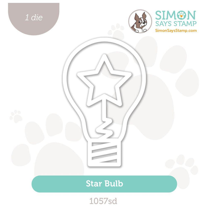 Simon Says Stamp Star Bulb Wafer Dies 1057sd Celebrate