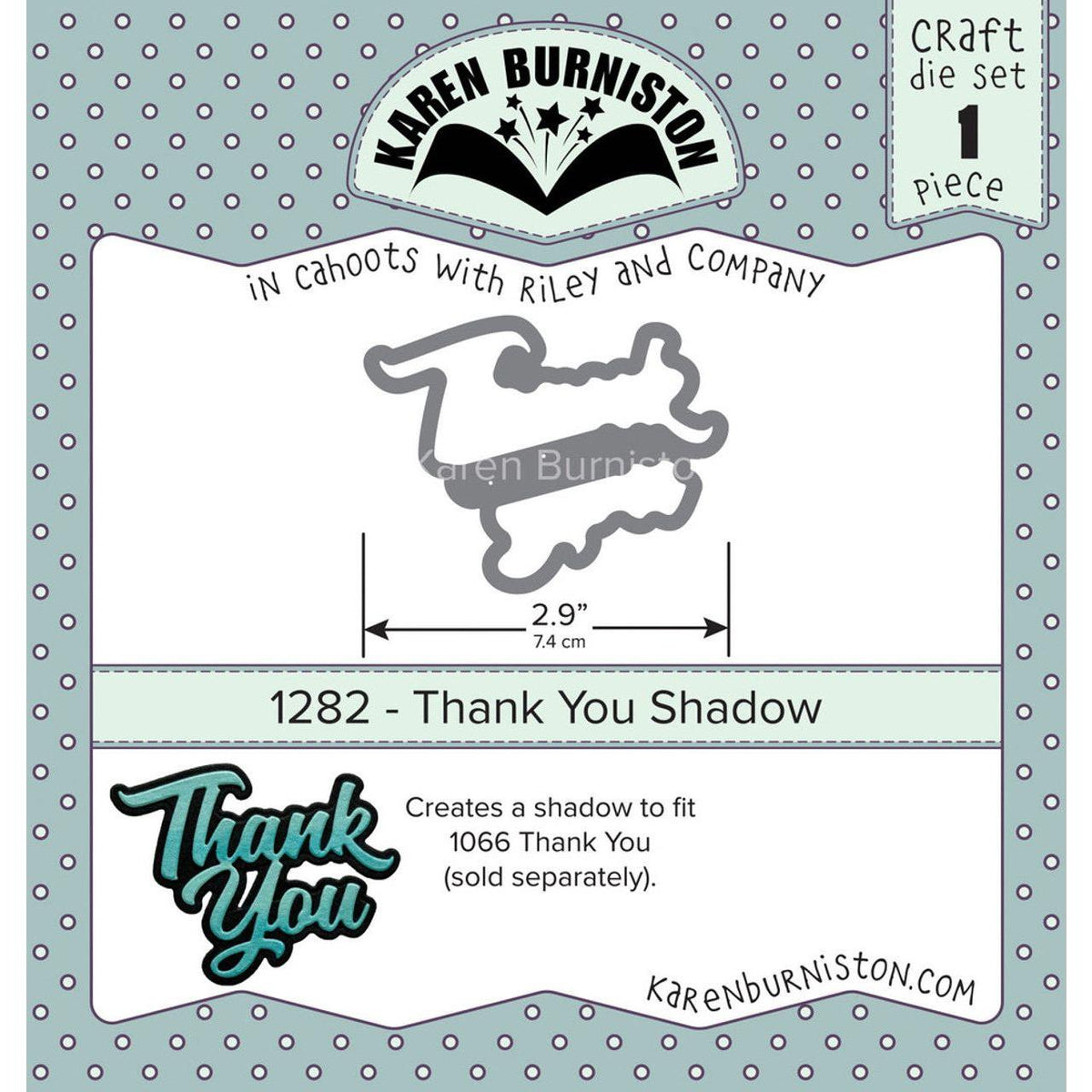 Karen Burniston Thank You Shadow Die 1282 – Simon Says Stamp