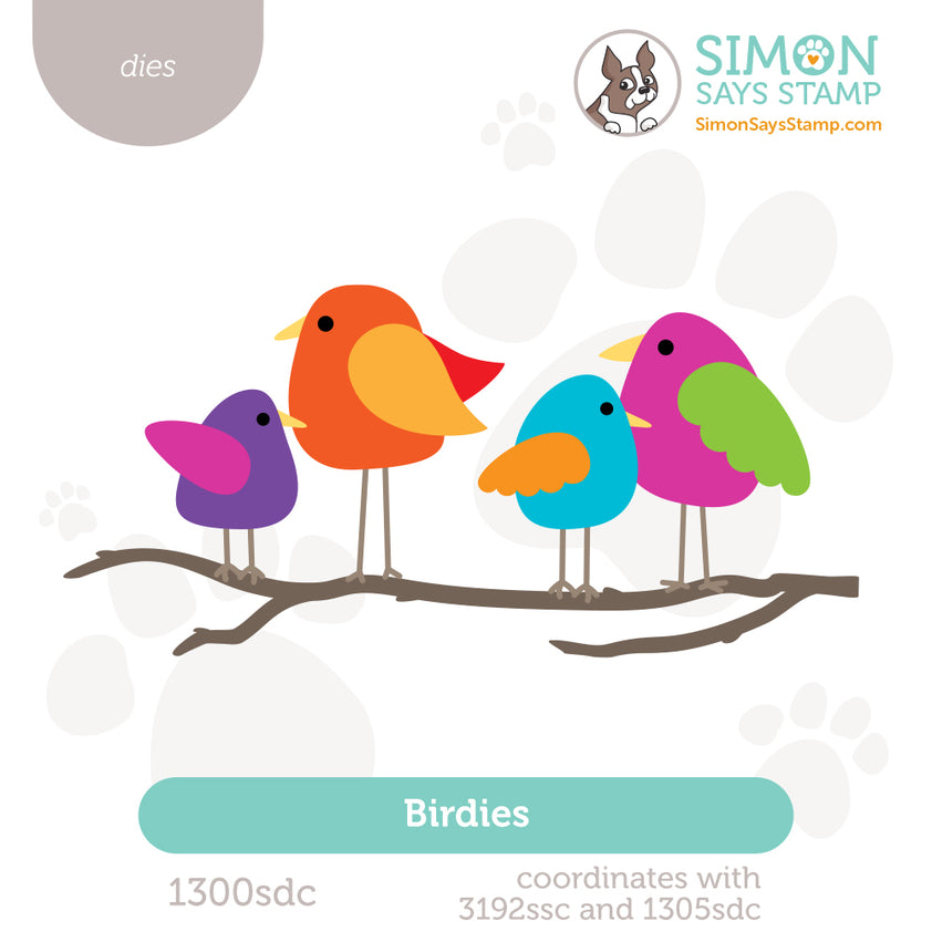 Simon Says Stamp Birdies Wafer Dies 1300sdc Friend Like You