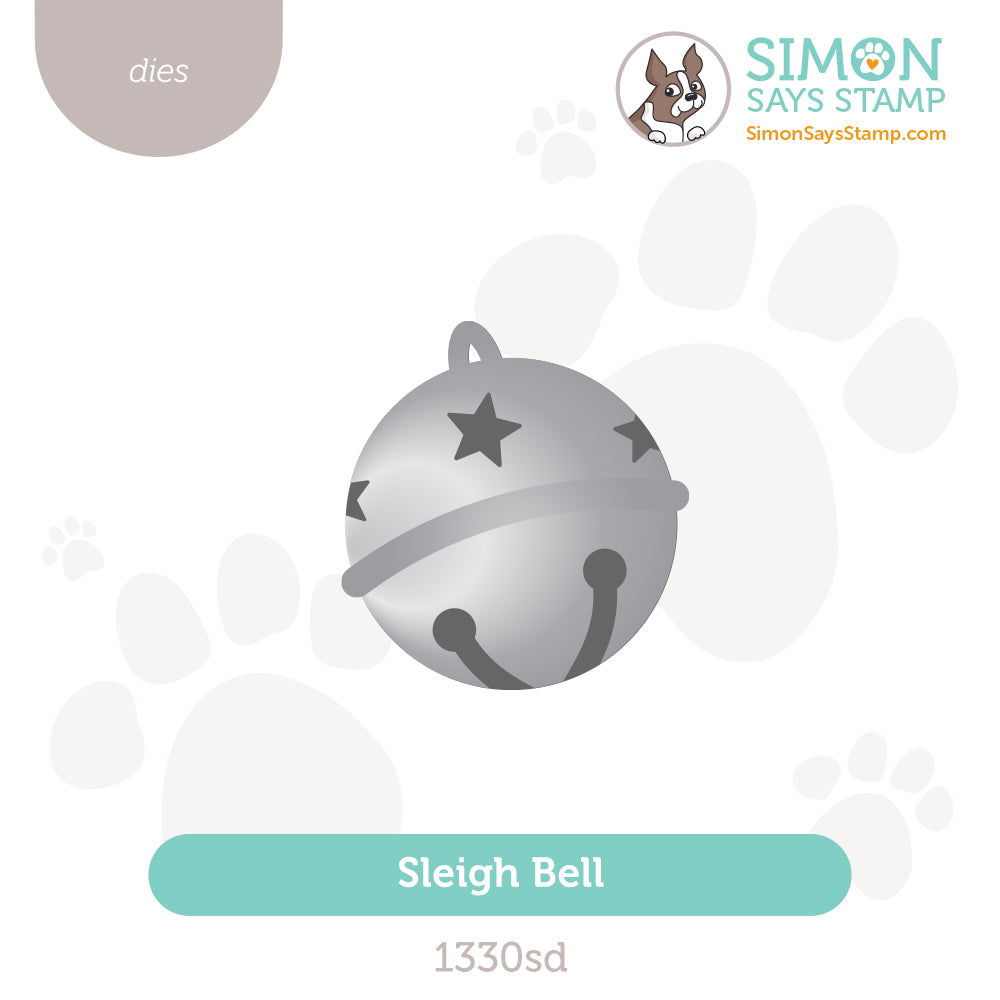 Simon Says Stamp Sleigh Bell Wafer Dies 1330sd Sugar and Spice