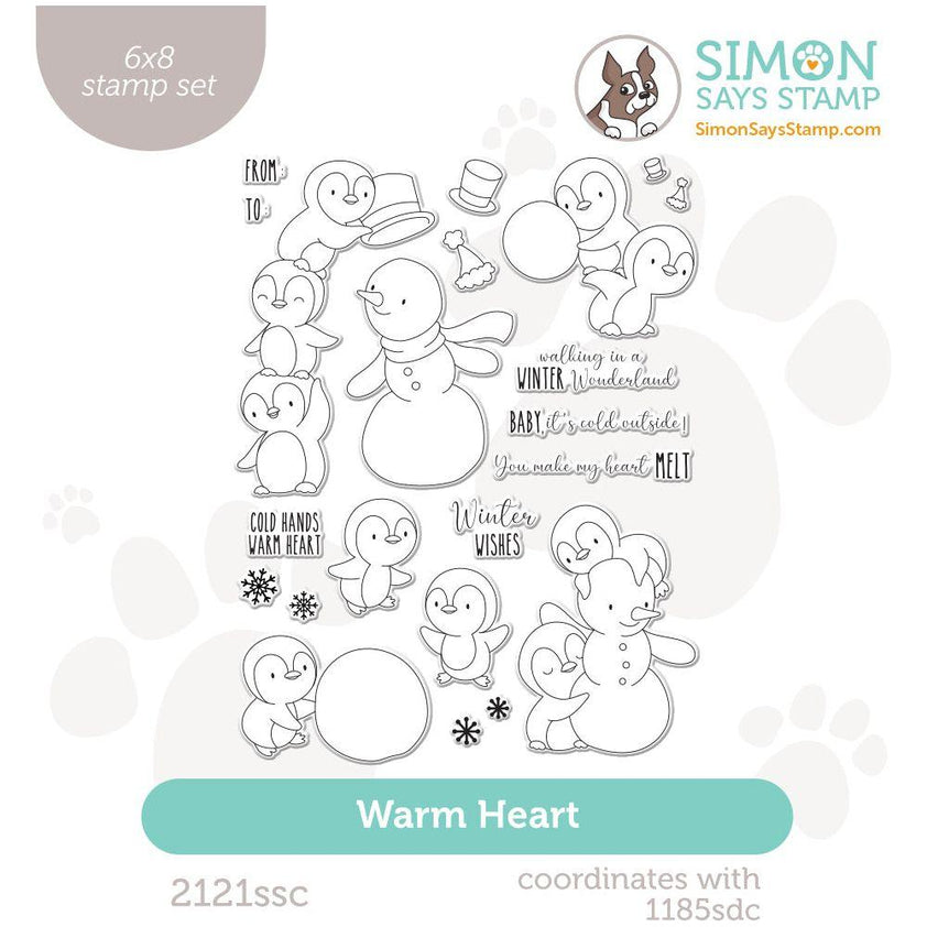 Simon Says Clear Stamps Warm Heart 2121ssc – Simon Says Stamp