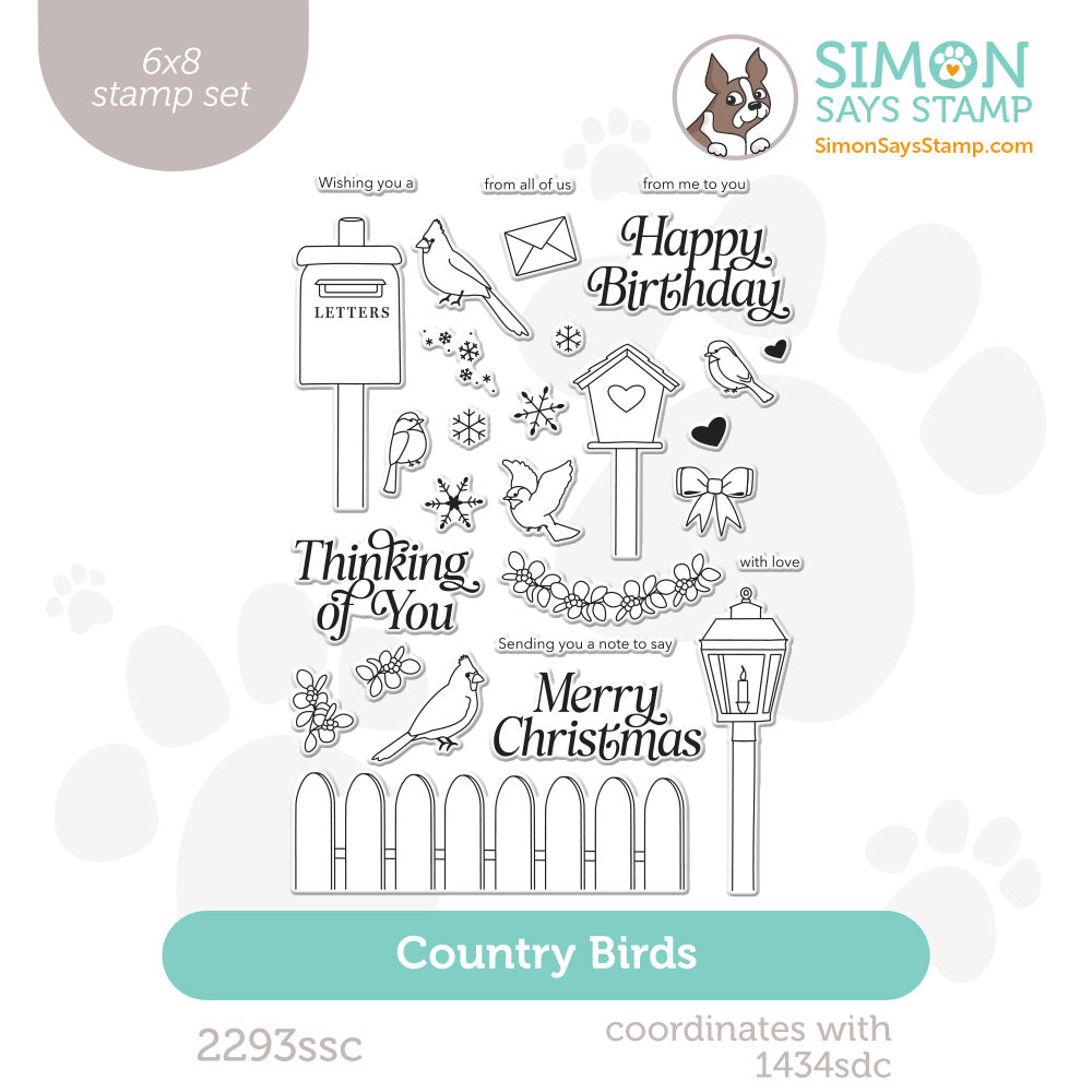 Simon Says Clear Stamps Country Birds 2293ssc And Everything Nice – Simon Says Stamp