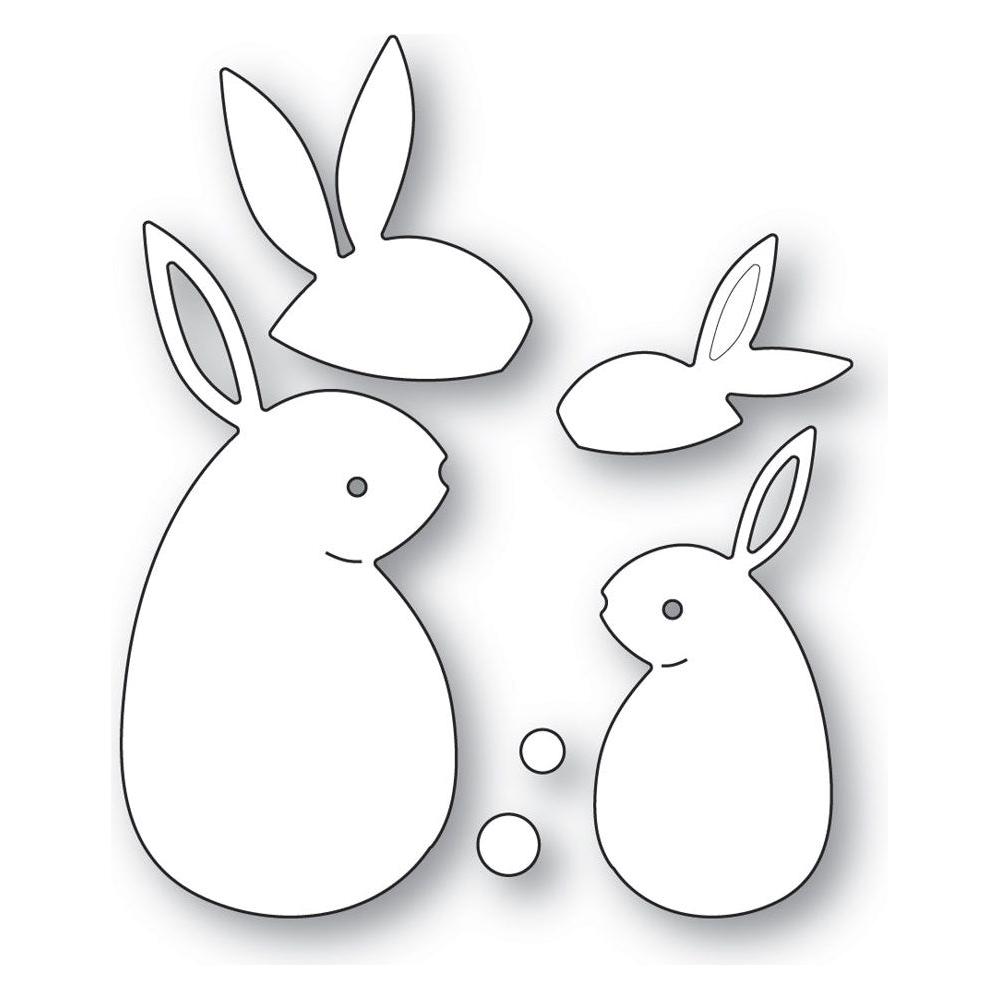 Poppy Stamps Thoughtful Bunny Duo Dies 2563 – Simon Says Stamp