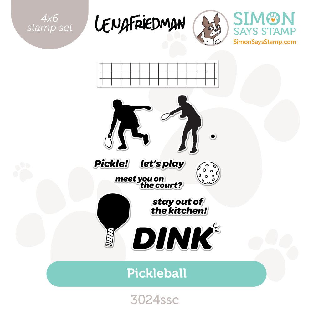 Simon Says Clear Stamps Pickleball 3024ssc Be Bold – Simon Says Stamp