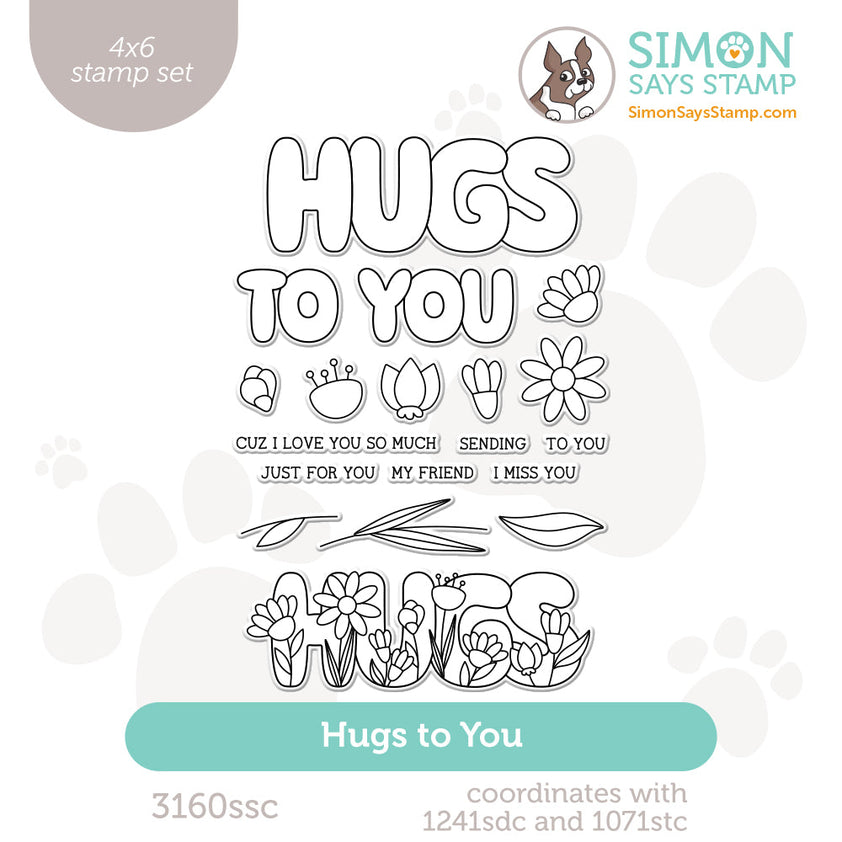 Simon Says Clear Stamps Hugs to You 3160ssc To Be Loved – Simon Says Stamp