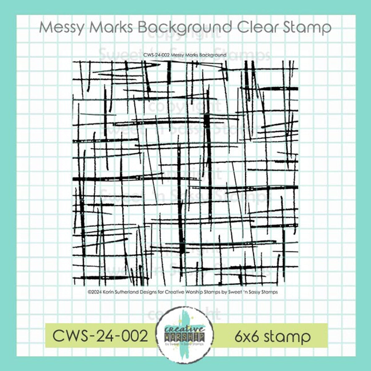 Creative Worship Messy Marks Background Clear Stamp cws-24-002 – Simon ...