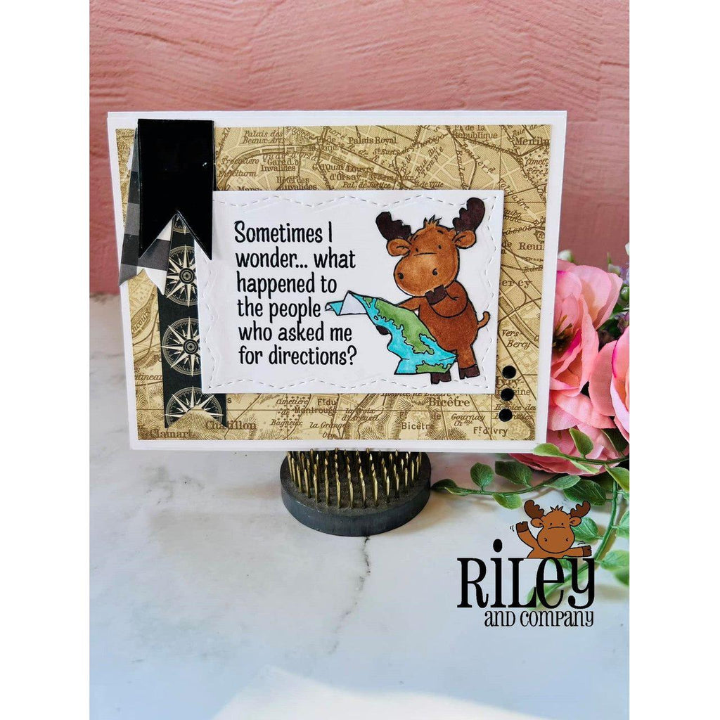 Riley And Company Funny Bones Sometimes I Wonder Clear Stamp rwd-1277 ...
