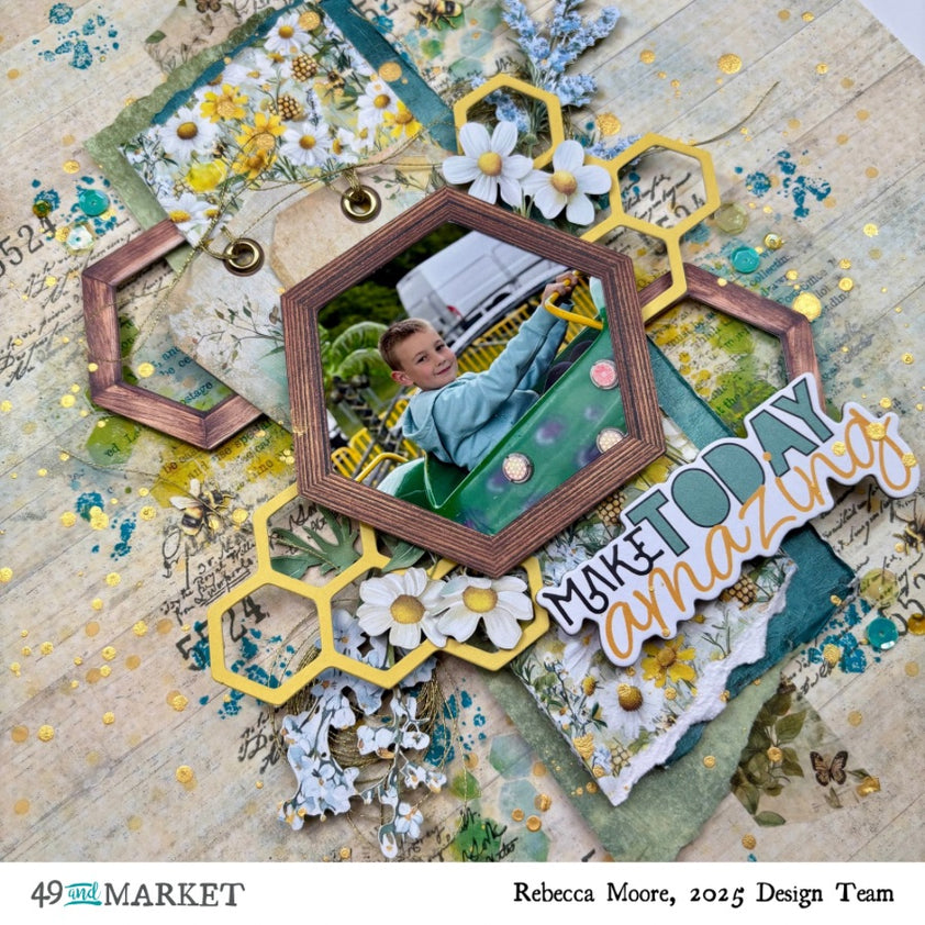 49 and Market Botanical Buzz Collection 6 x 8 inch Paper Pack dbb-3225 ...