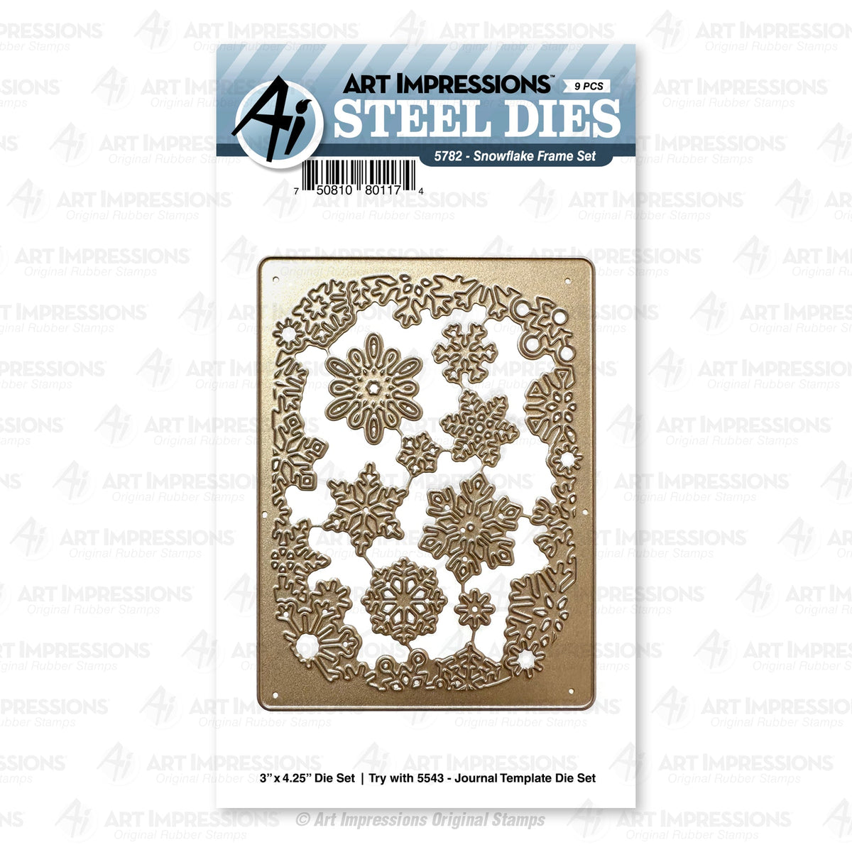 Art Impressions Snowflake Frame Die Set 5782 – Simon Says Stamp