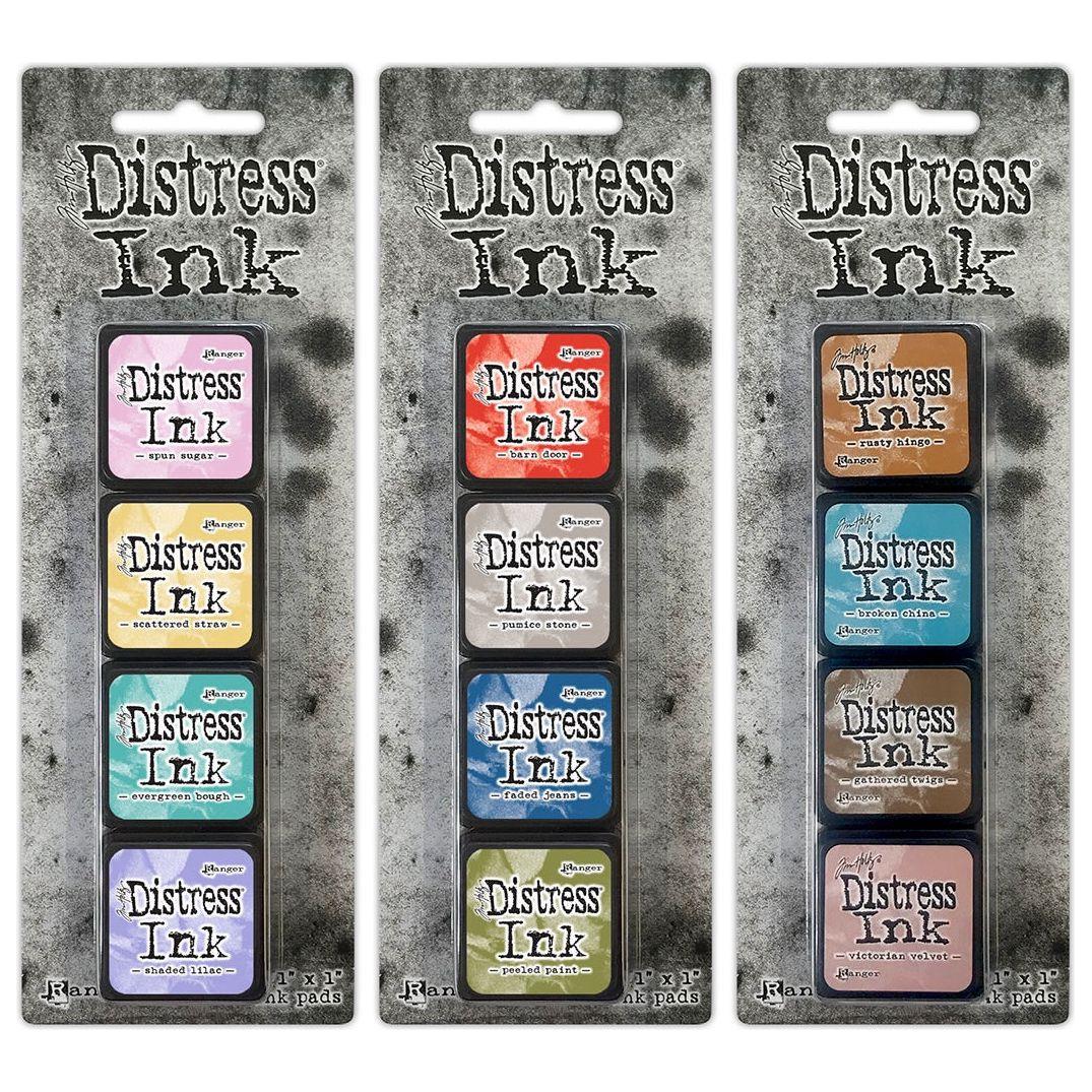 Tim Holtz Mini Distress Ink Pads Sets 4, 5, And 6 Ranger – Simon Says Stamp