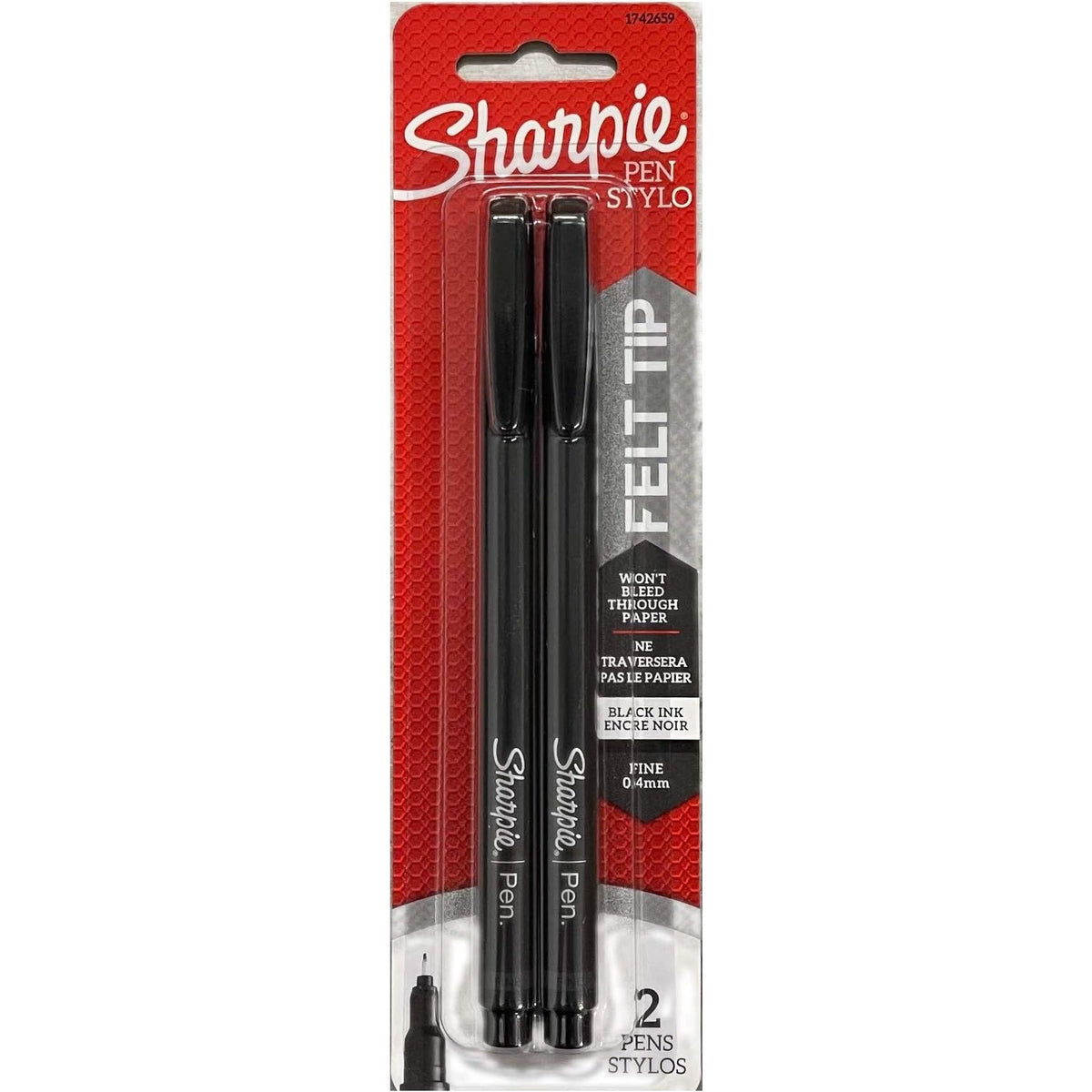 Sharpie BLACK FINE POINT Writing Pens 1742659 – Simon Says Stamp