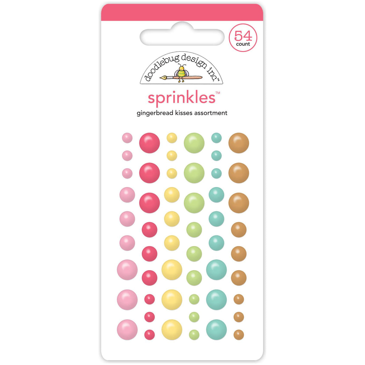 Doodlebug Gingerbread Kisses Sprinkle Assortment 8285 – Simon Says Stamp