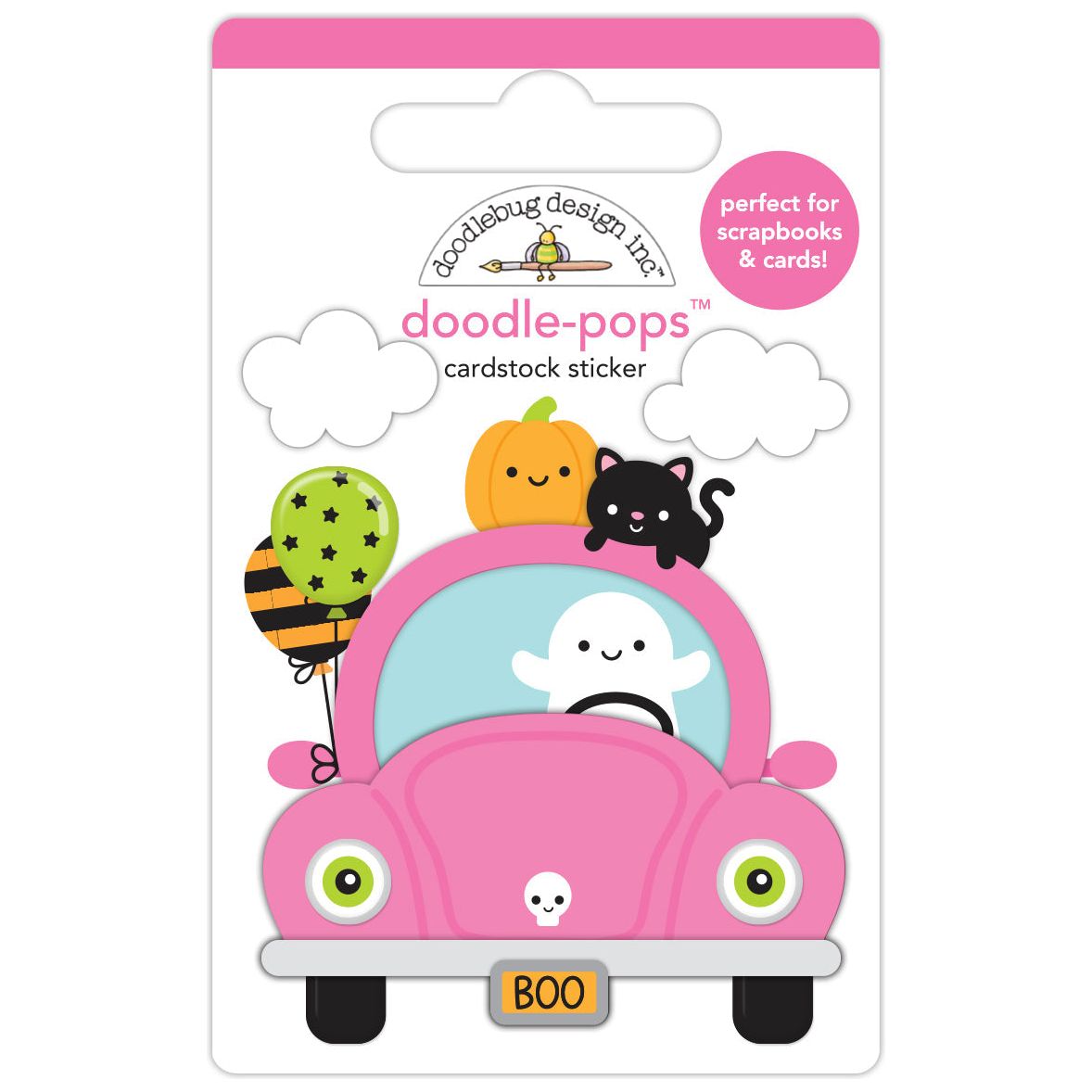 Doodlebug Boo Cruise Doodle-Pops 3D Stickers 8565 – Simon Says Stamp