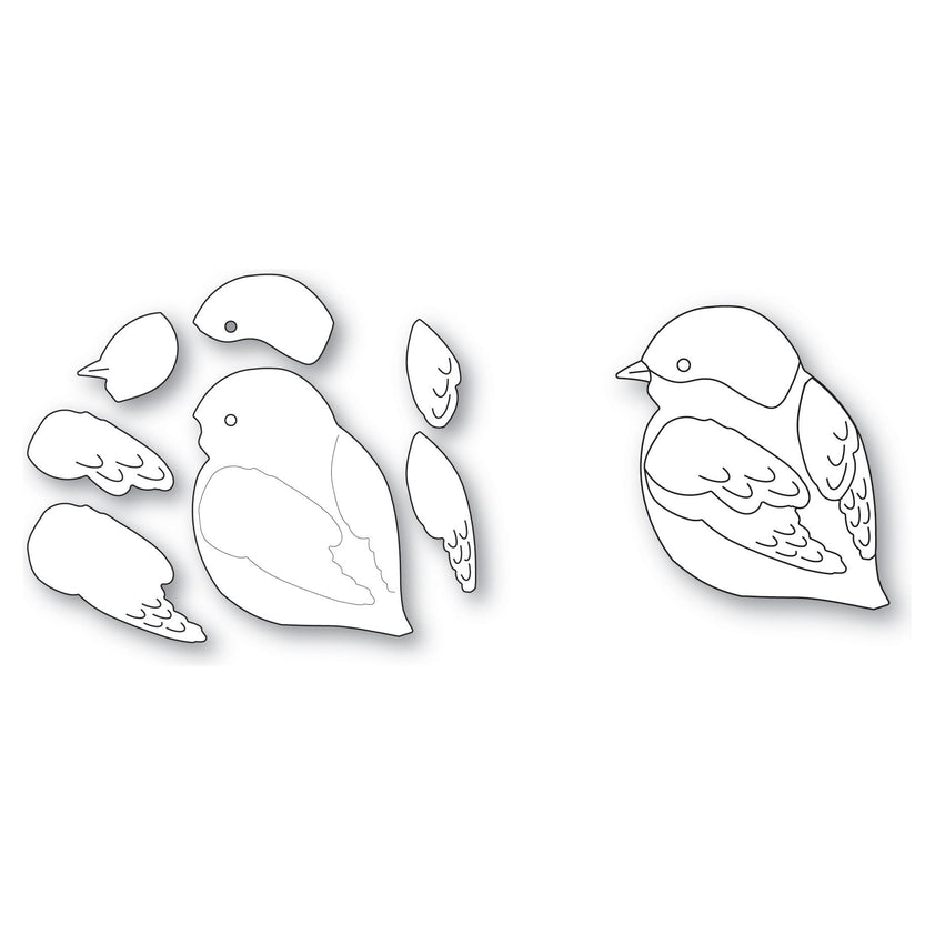 Memory Box Sitting Sparrow Dies 94724 – Simon Says Stamp