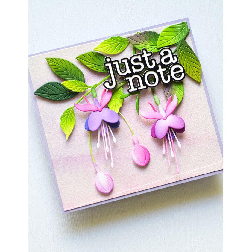 Memory Box Dainty Fuchsia Stem Dies 94787 – Simon Says Stamp