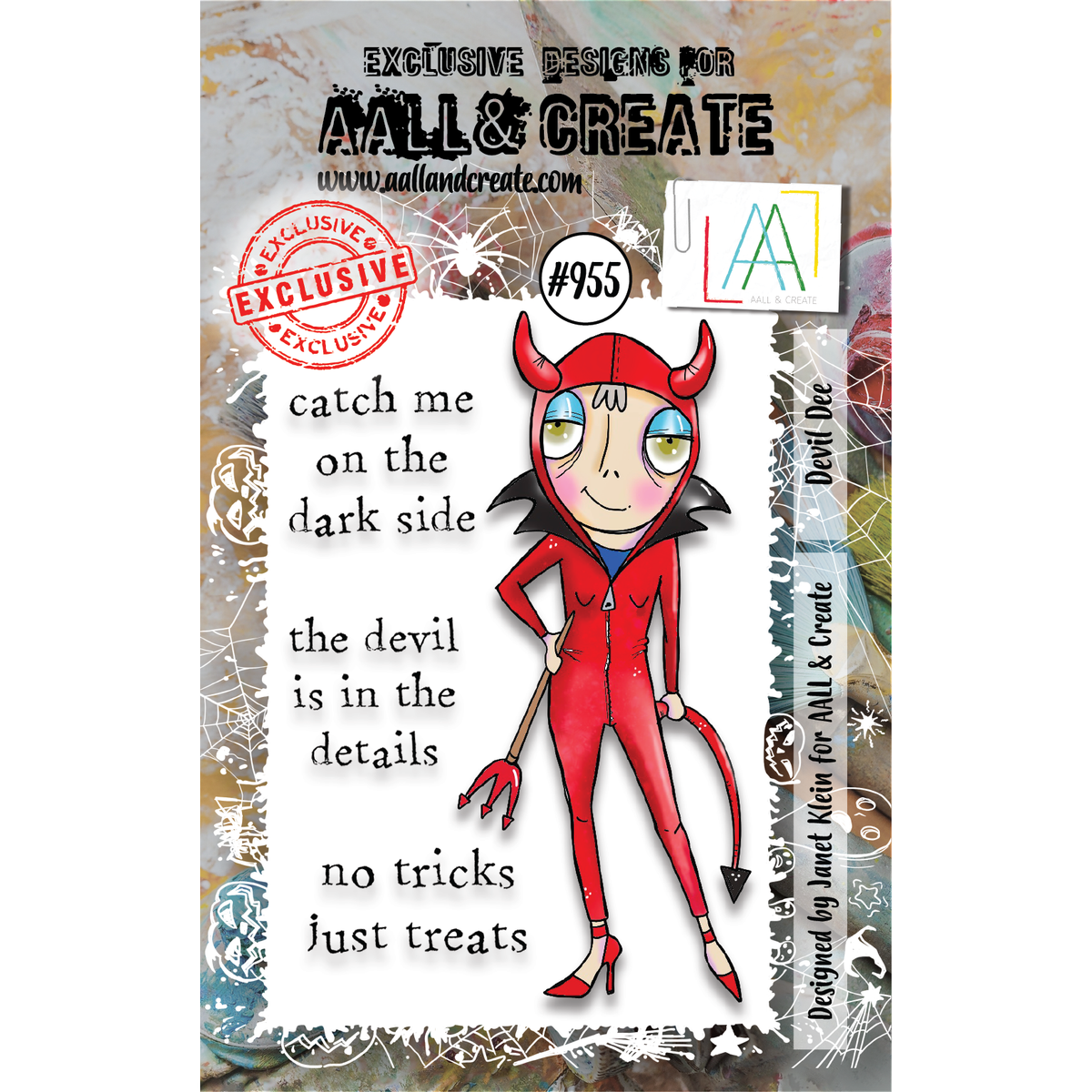 AALL & Create Devil Dee A7 Clear Stamps aall955* – Simon Says Stamp