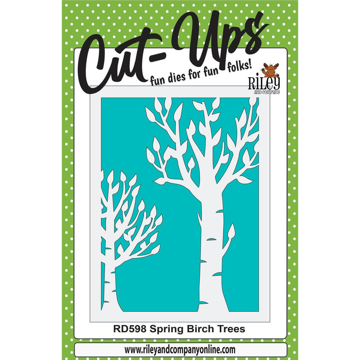 Riley And Company Cut Ups Spring Birch Trees Dies rd598* – Simon Says Stamp