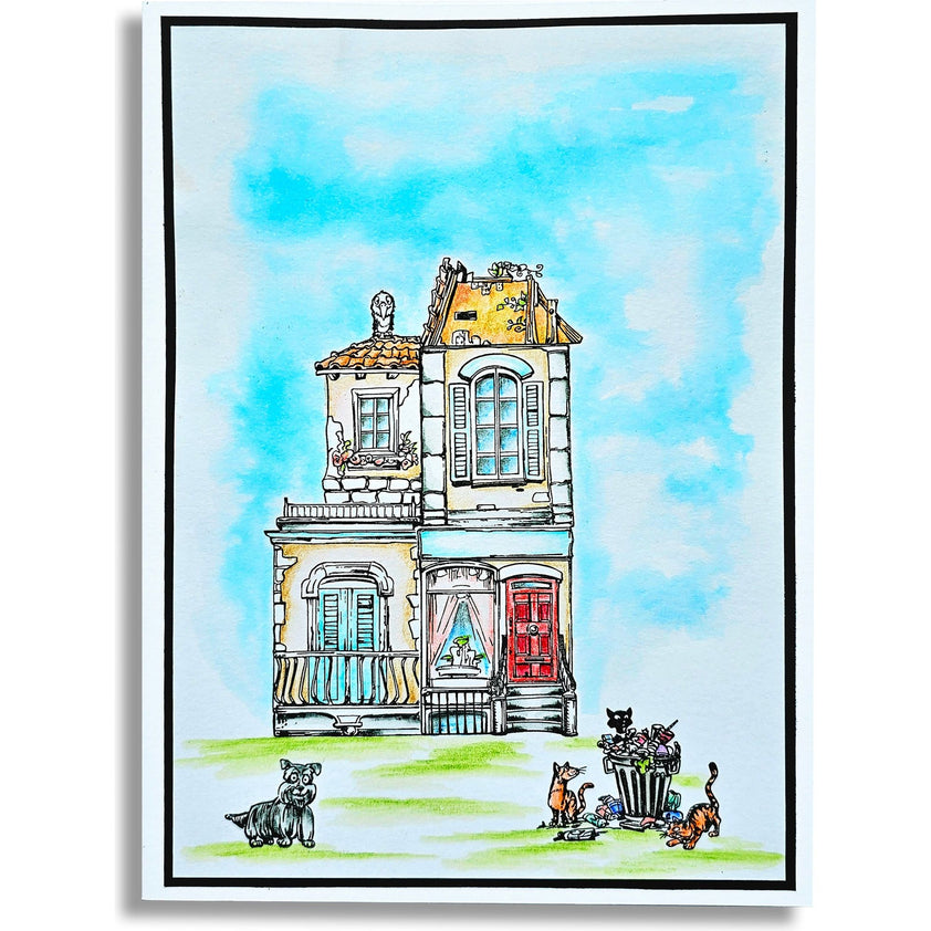 AALL & Create Gang Avenue A5 Clear Stamps 1232 – Simon Says Stamp