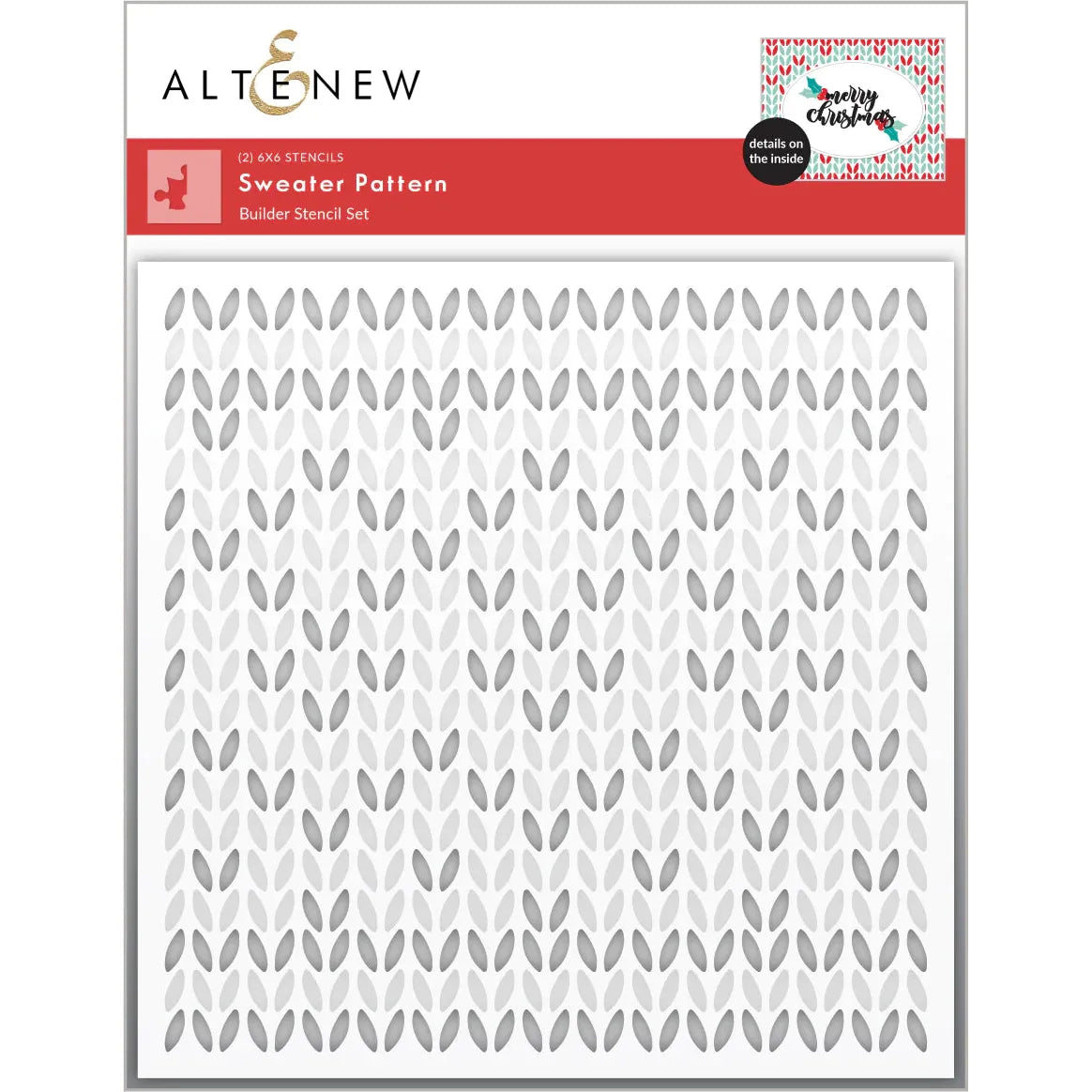 Altenew Sweater Pattern Builder Stencils alt8097* – Simon Says Stamp