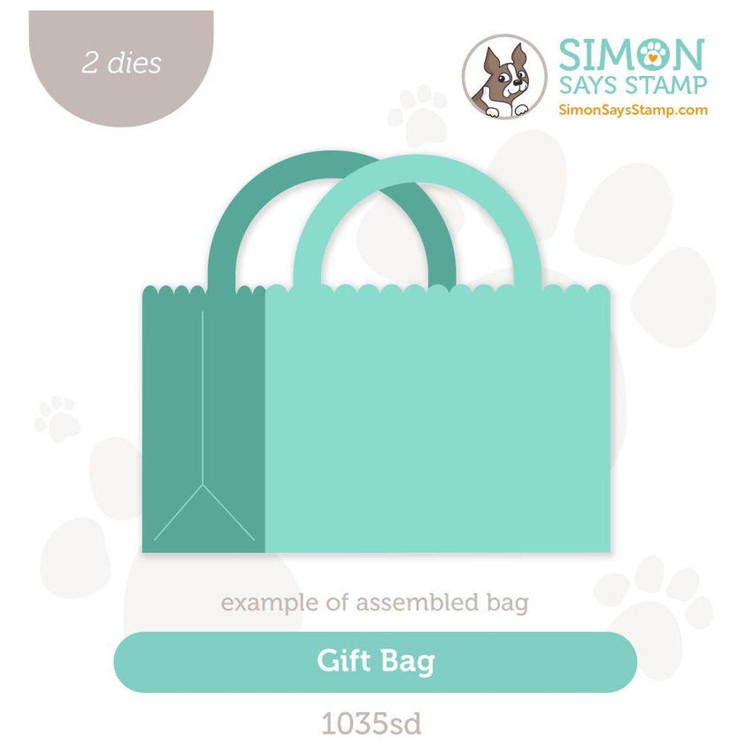 Simon Says Stamp Gift Bag Wafer Dies 1035sd Splendor