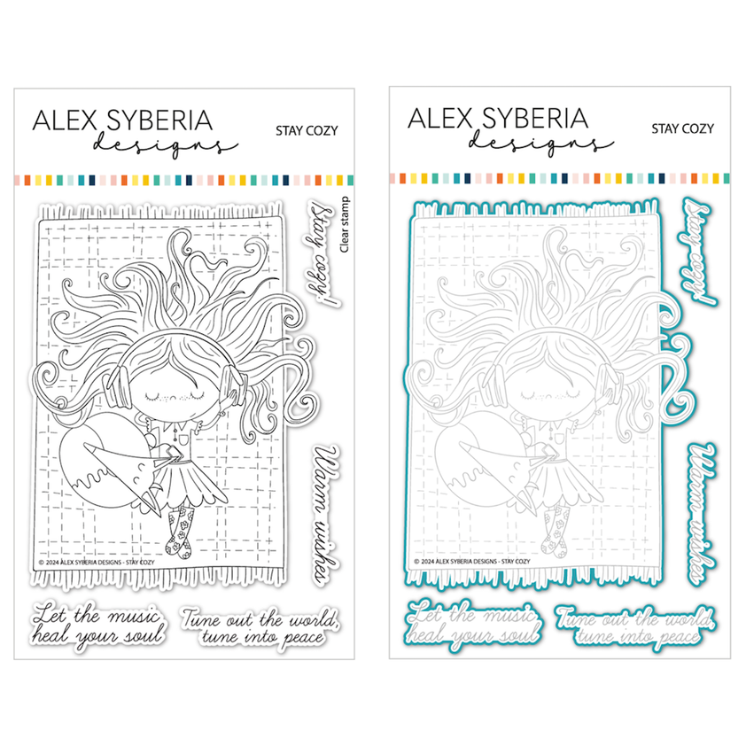 Alex Syberia Designs Stay Cozy Stamp and Die Bundle – Simon Says Stamp