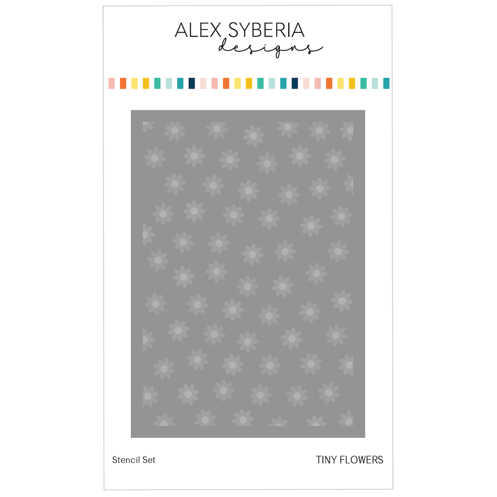 Alex Syberia Designs Tiny Flowers Stencil Set asd-ste-223 – Simon Says ...