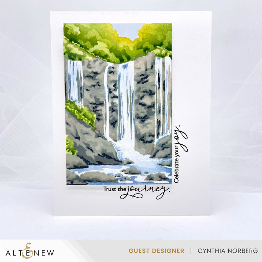 Altenew Waterfall Scene Layering Stencils alt8947 – Simon Says Stamp