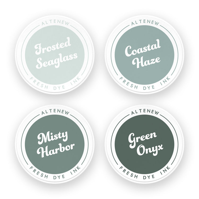 Altenew Coastal Mist Fresh Dye Ink Pad Set – Simon Says Stamp