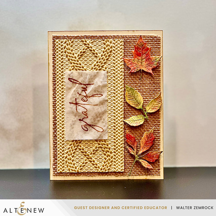 Altenew Cozy Sweater 3D Embossing Folder alt10981 – Simon Says Stamp
