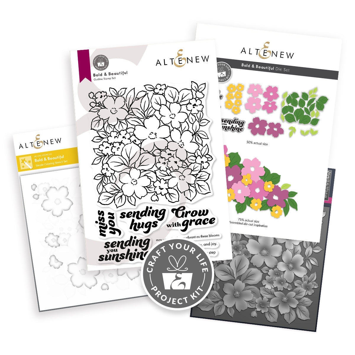 Altenew Craft Your Life Project Kit Bold and Beautiful alt10865bn ...