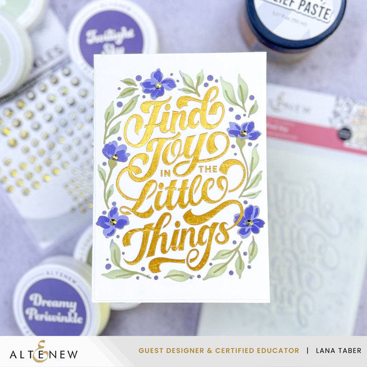 Altenew Dreamy Periwinkle Fresh Dye Ink Pad alt8865 – Simon Says Stamp