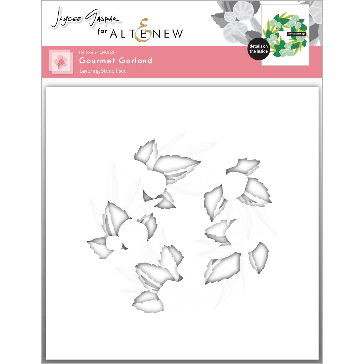 Altenew Gourmet Garland Layering Stencils alt10364* – Simon Says Stamp