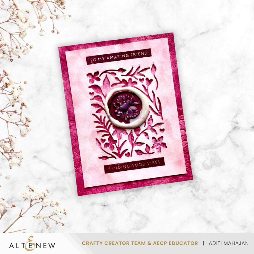 Altenew Mini Delight Expressions of the Heart Stamp and Die Set alt112 ...