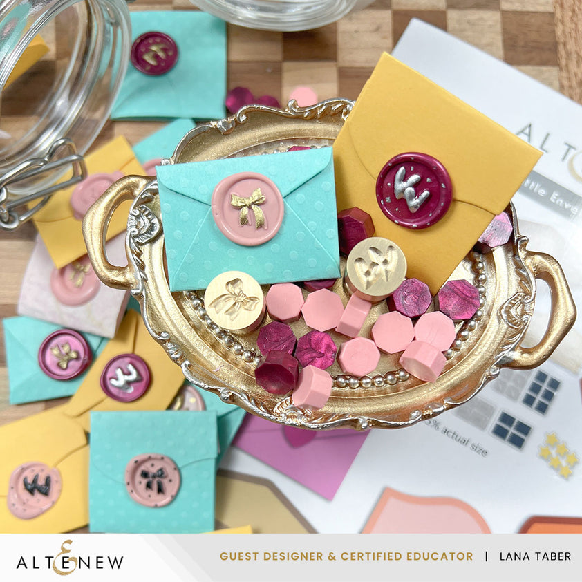 Altenew Mini Double Hearts Wax Seal Stamp alt10704 – Simon Says Stamp