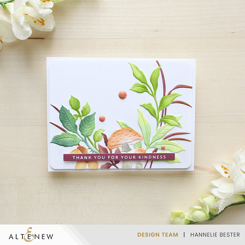 Altenew Woodland Path 3D Embossing Folder and Stencil Set – Simon Says ...